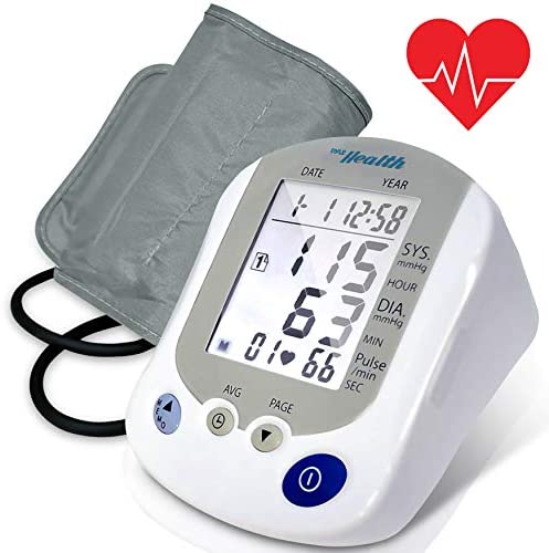 Digital Blood Pressure Monitor – Portable Automatic Pulse Rate Systolic ...